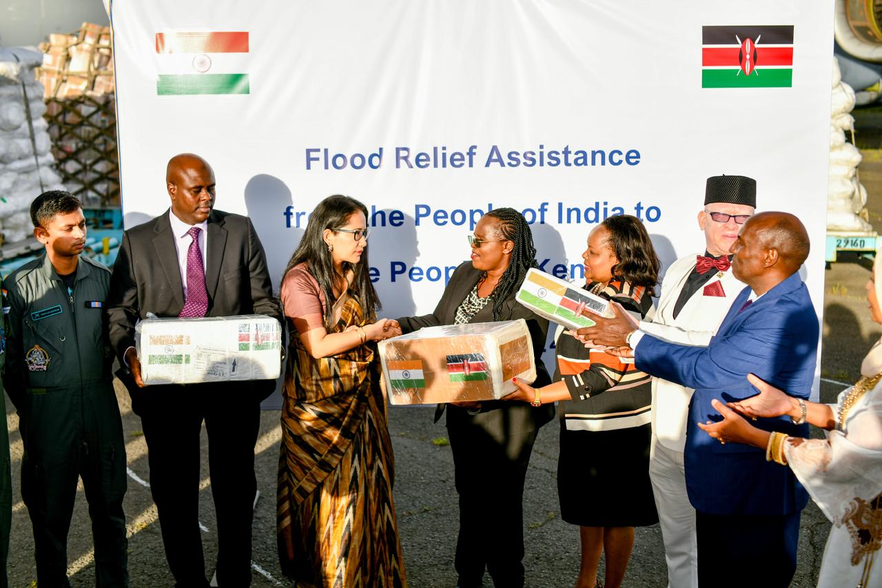 India donates 40 tonnes of relief for flood victims in Kenya - DiploBrief